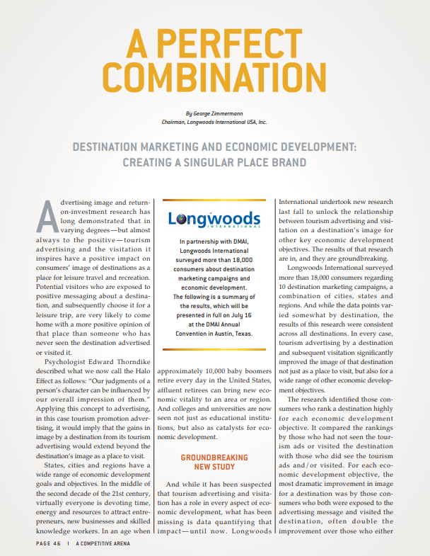 A Perfect Combination - Longwoods International